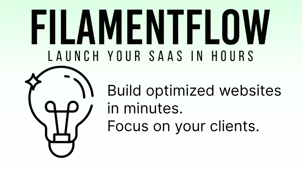 Introduction to FilamentFlow | FilamentFlow Documentation